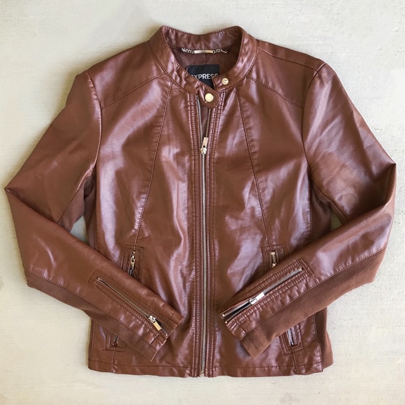 Express | Jackets & Coats | Express Leather Jacket | Poshmark